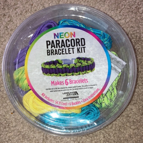 Neon Paracord | Toys | Neon Paracord Bracelet Kit | Poshmark